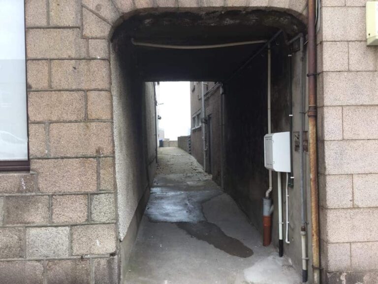 The Old Streets in Peterhead town