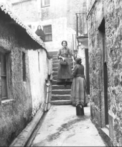 The Old Streets in Peterhead town
