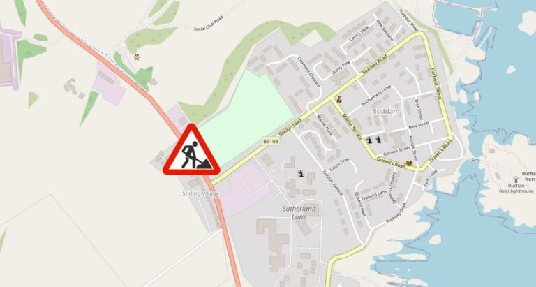 Boddam A90 works for 3 Days | Peterhead Town Portal