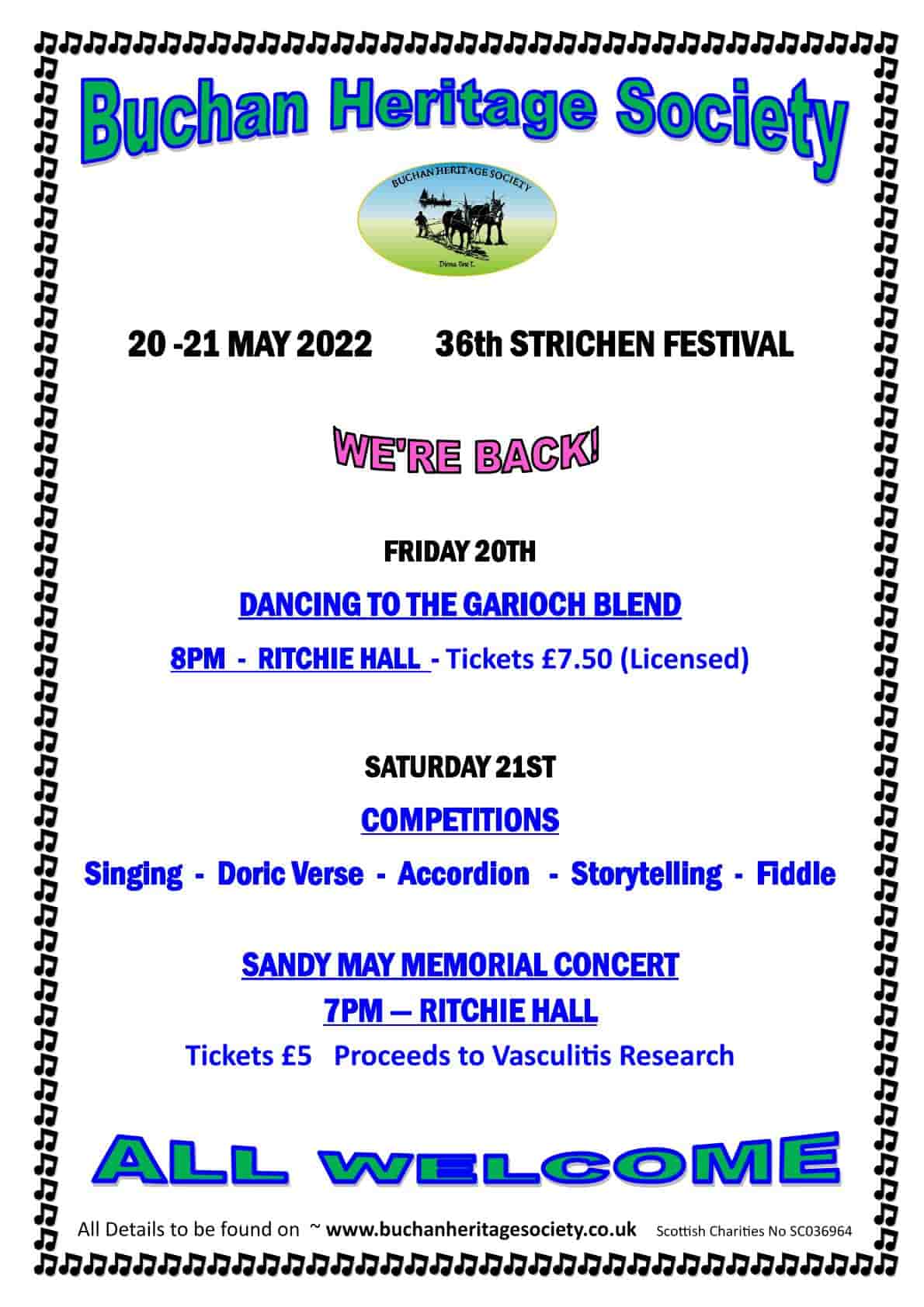 New Traditional Strichen Festival is Back 2022 | Strichen Event