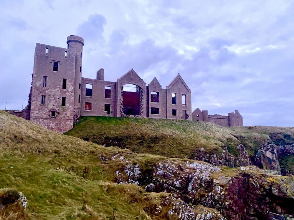 Dracula castle is widely acknowledged is Slains Castle in Aberdeenshire ...