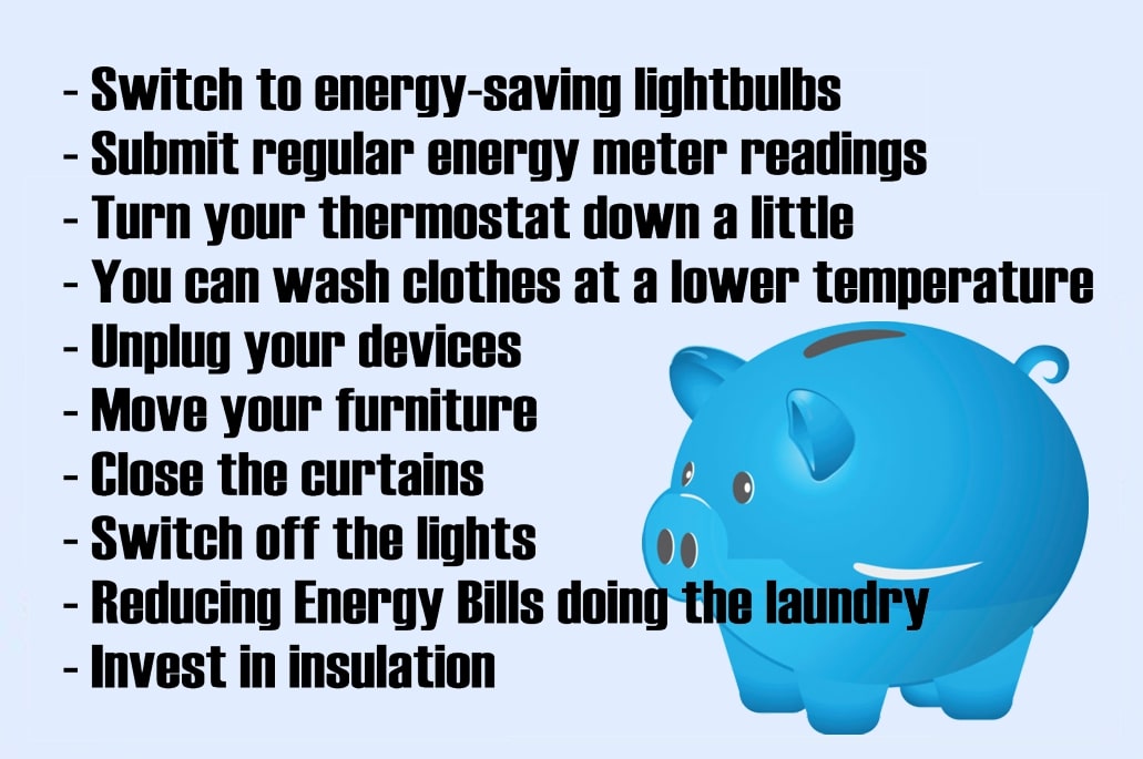 11 Top Ways to Reducing Energy Bills | Peterhead, Aberdeenshire