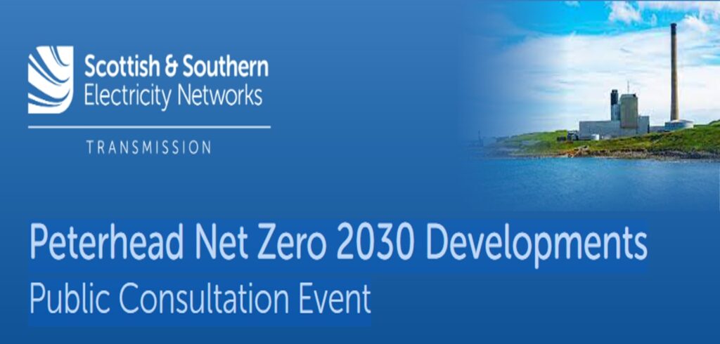 SSEN Transmission Peterhead Net Zero 2030 | Peterhead Event