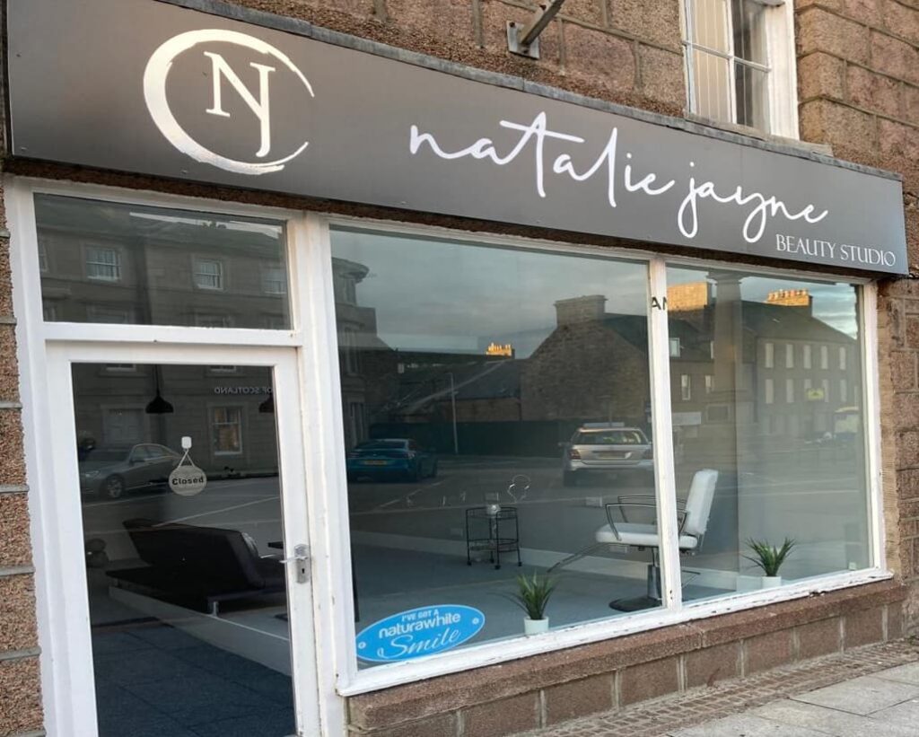 Natalie Jayne | Beauty Salon | 41 Broad St | Peterhead Business