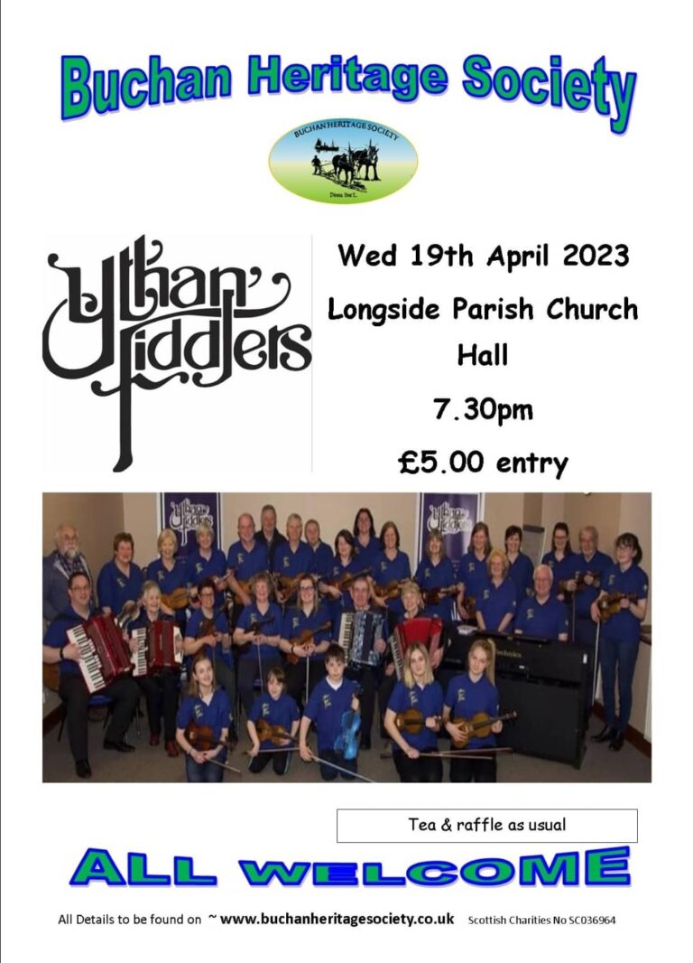 Traditional Scottish Music Ythan fiddlers 19.04 | Longside, Peterhead Event