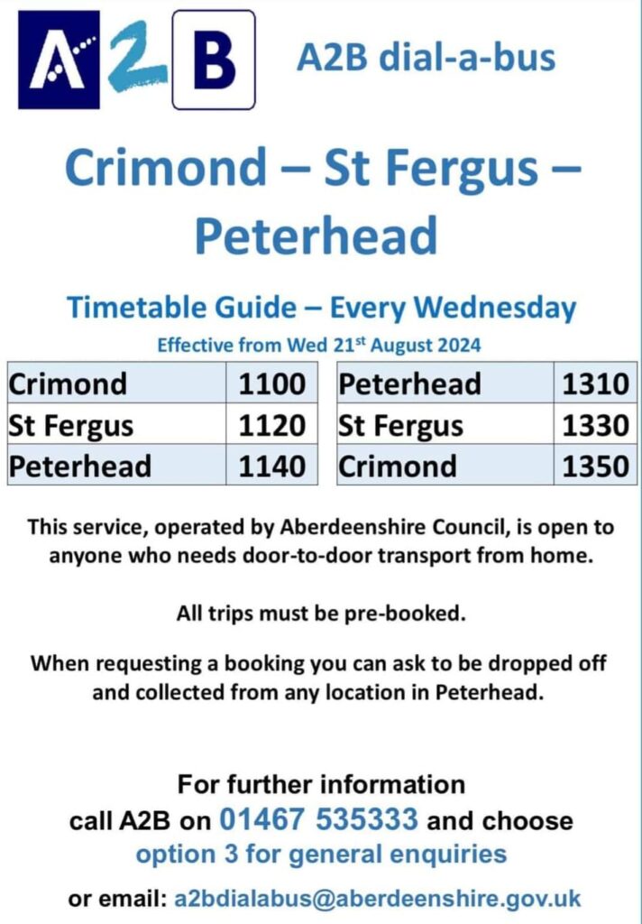 New A2B dial a bus Peterhead | Peterhead, Aberdeenshire
