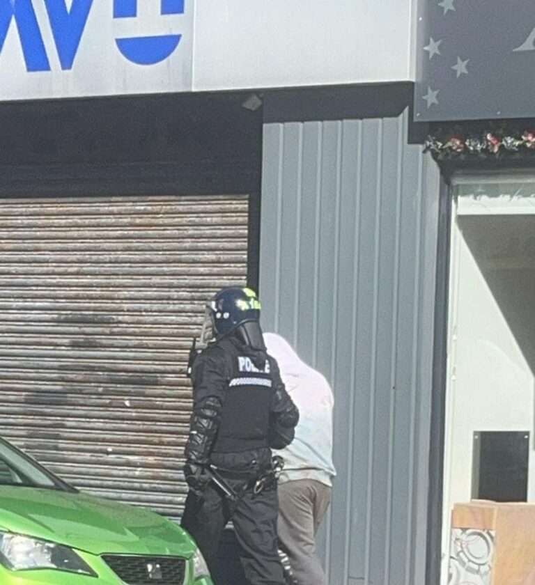 Police Incident in the town centre 18.09