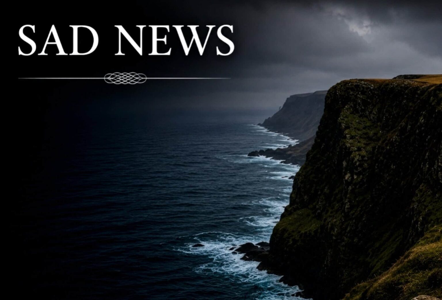 Man dies after falling from cliffs